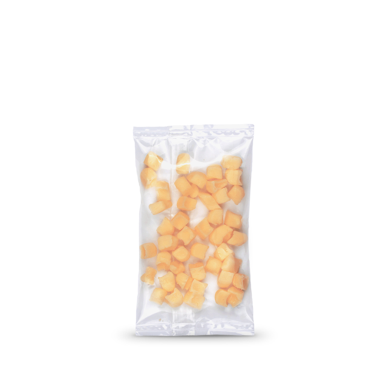 Premium Cheddar - Cheese Cubes - Single Serving Pack | Intergrana